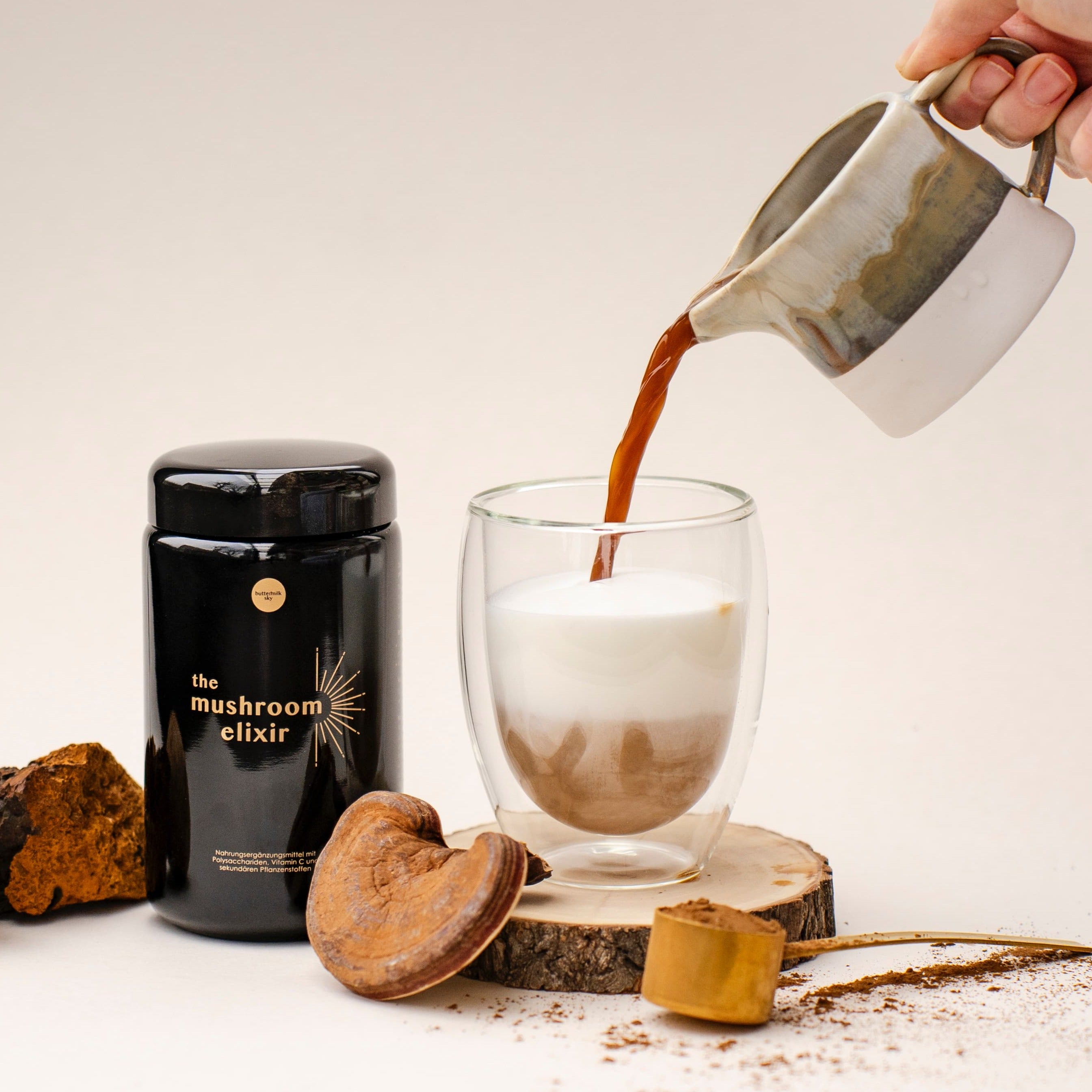 The Mushroom Elixir - Mushroom Coffee mit Vitalpilzen